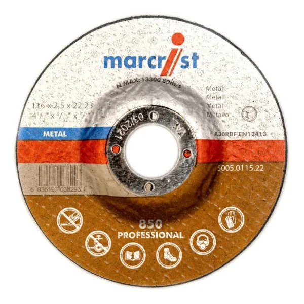850 Depressed Metal Cutting Disc - Marcrist UK